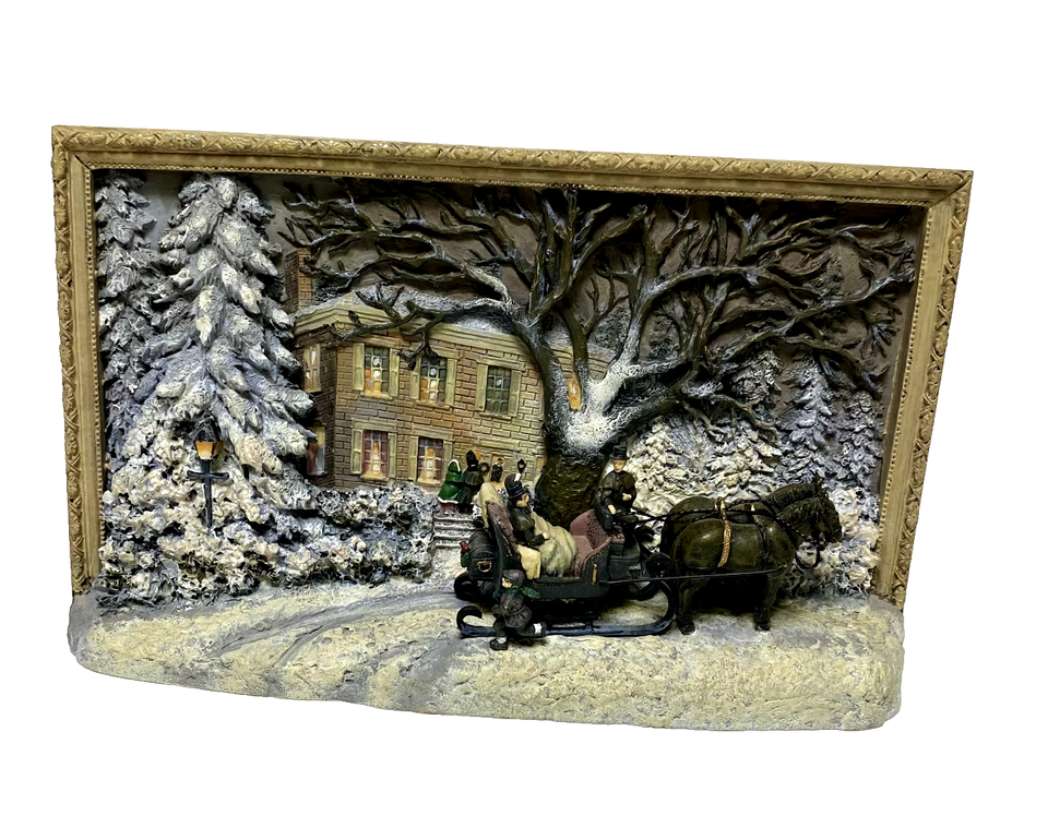 Reco 3D Wall Art Decor Winter Welcome by D.R. Laird Mini Views ...