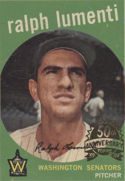 2008 Topps Heritage - 1959 Topps Buybacks #316 Ralph Lumenti for sale ...