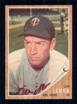 1962 TOPPS BASEBALL # 510 JIM LEMON J9970 | eBay