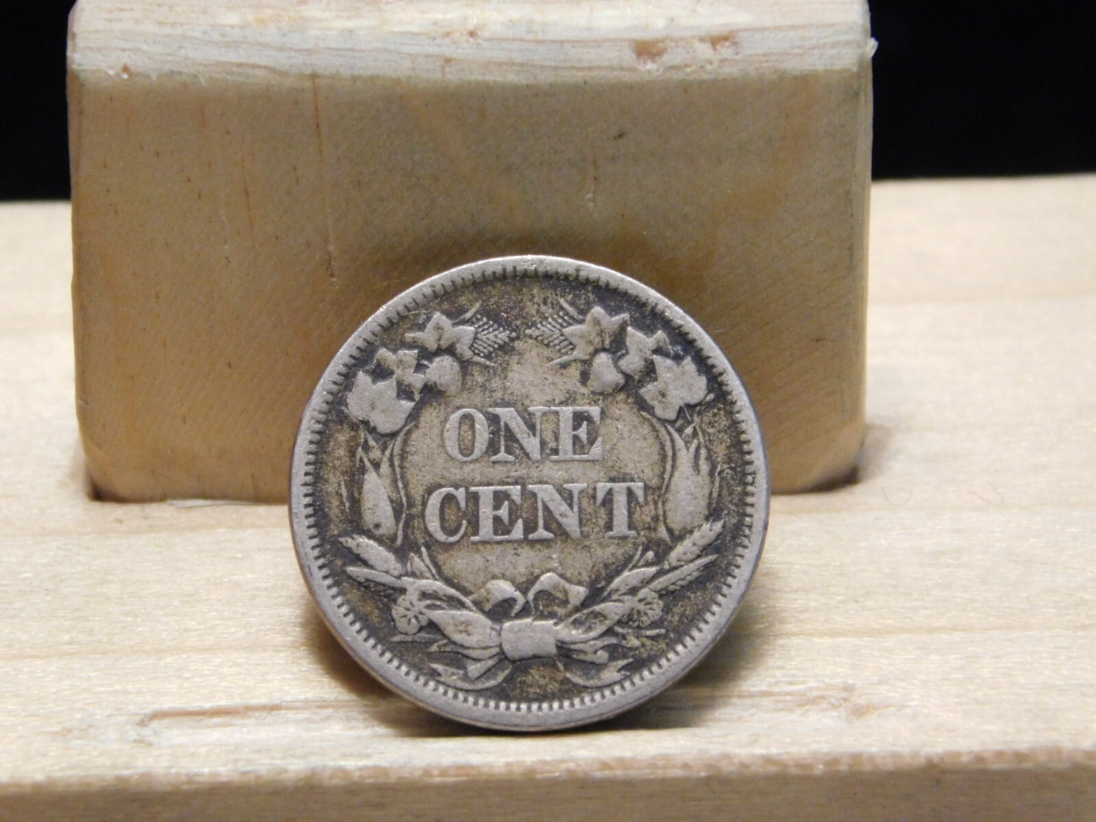 1858 Flying Eagle cent large letters 180+ degrees rotated reverse | eBay