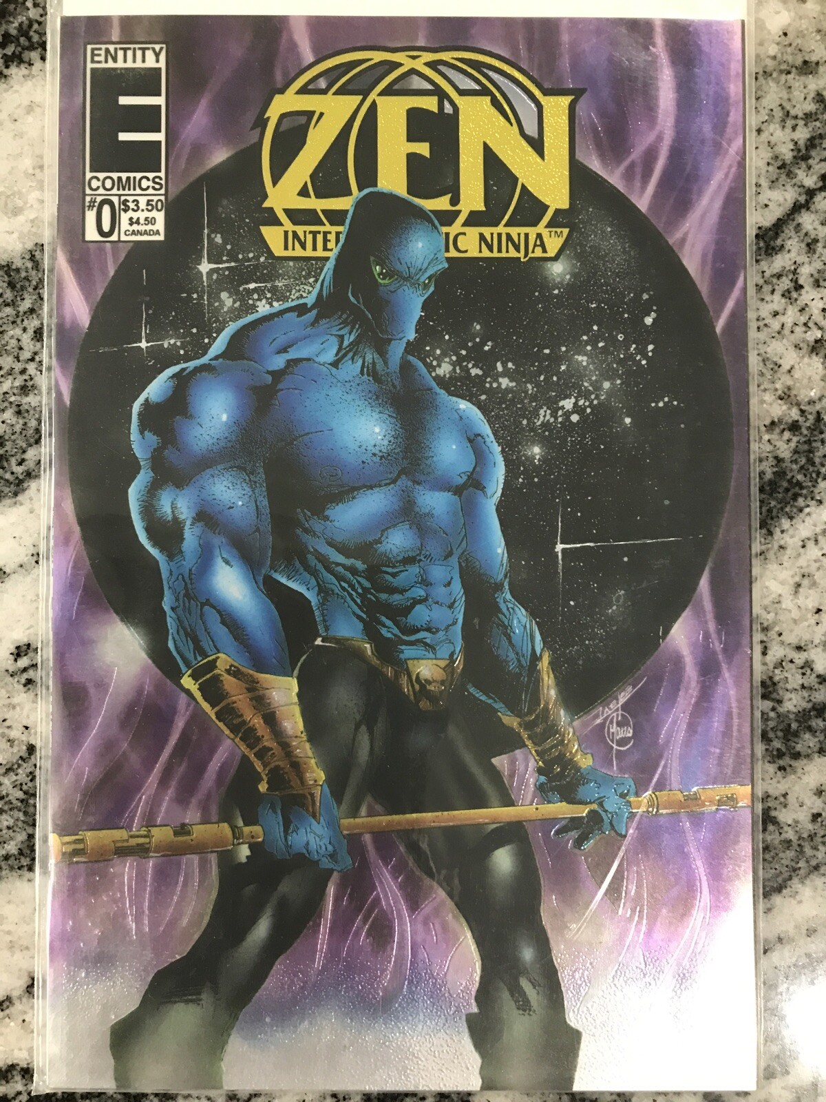 Zen - Intergalactic Ninja #0 (Entity Comics) High Quality w/ Shiny Foil ...