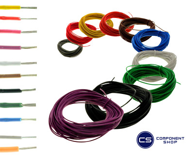 Stranded PVC Wire / Core Hook Up 7/0.2mm 1000V Ø1.2mm Equipment Wire ...