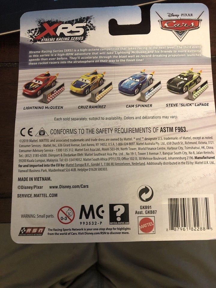 DISNEY PIXAR CARS XRS ROCKET RACING BARRY DEPEDAL BLAST WALL 2020 SAVE ...