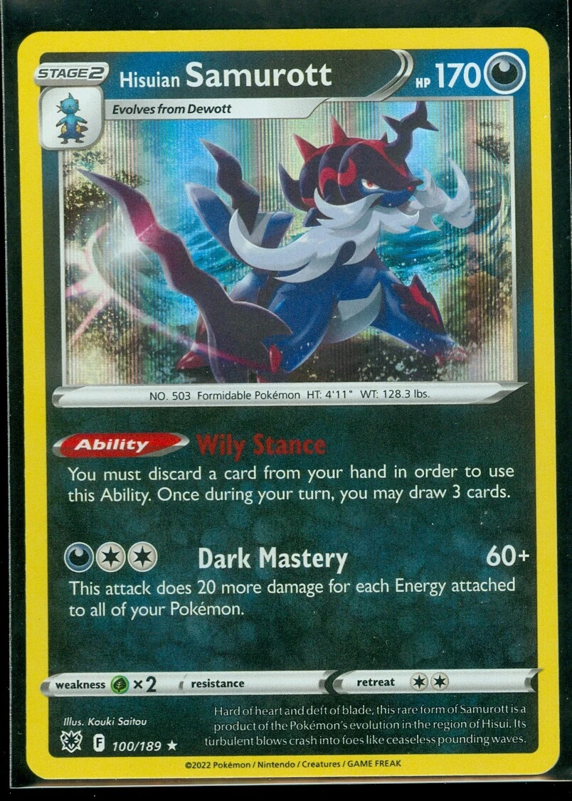 Samurott Evolution Chart