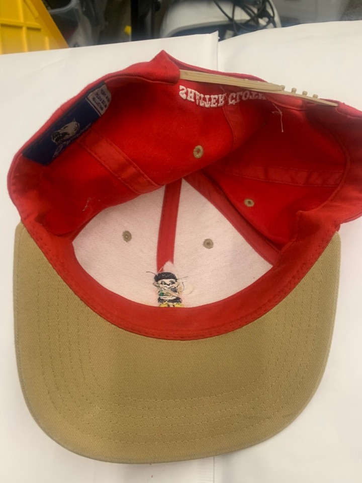 Shatter Clothing Hat Cap Snap Back Adjustable Brown Red Pre-Owned HT 21 ...