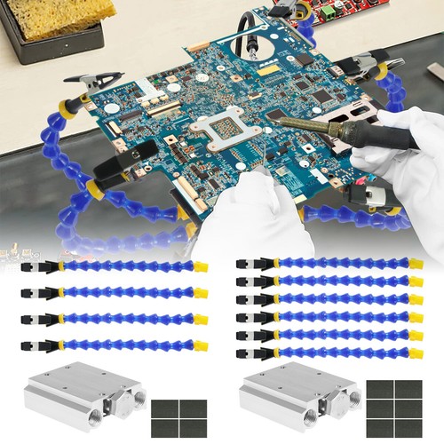 Third Hand Soldering Tool Helping Hand Soldering Stand Flexible Arm ...