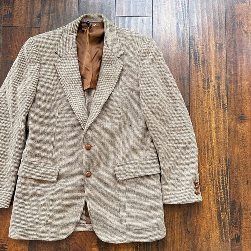 VTG 70s Pendelton Country Traditionals Plaid Single Breasted Blazer ...