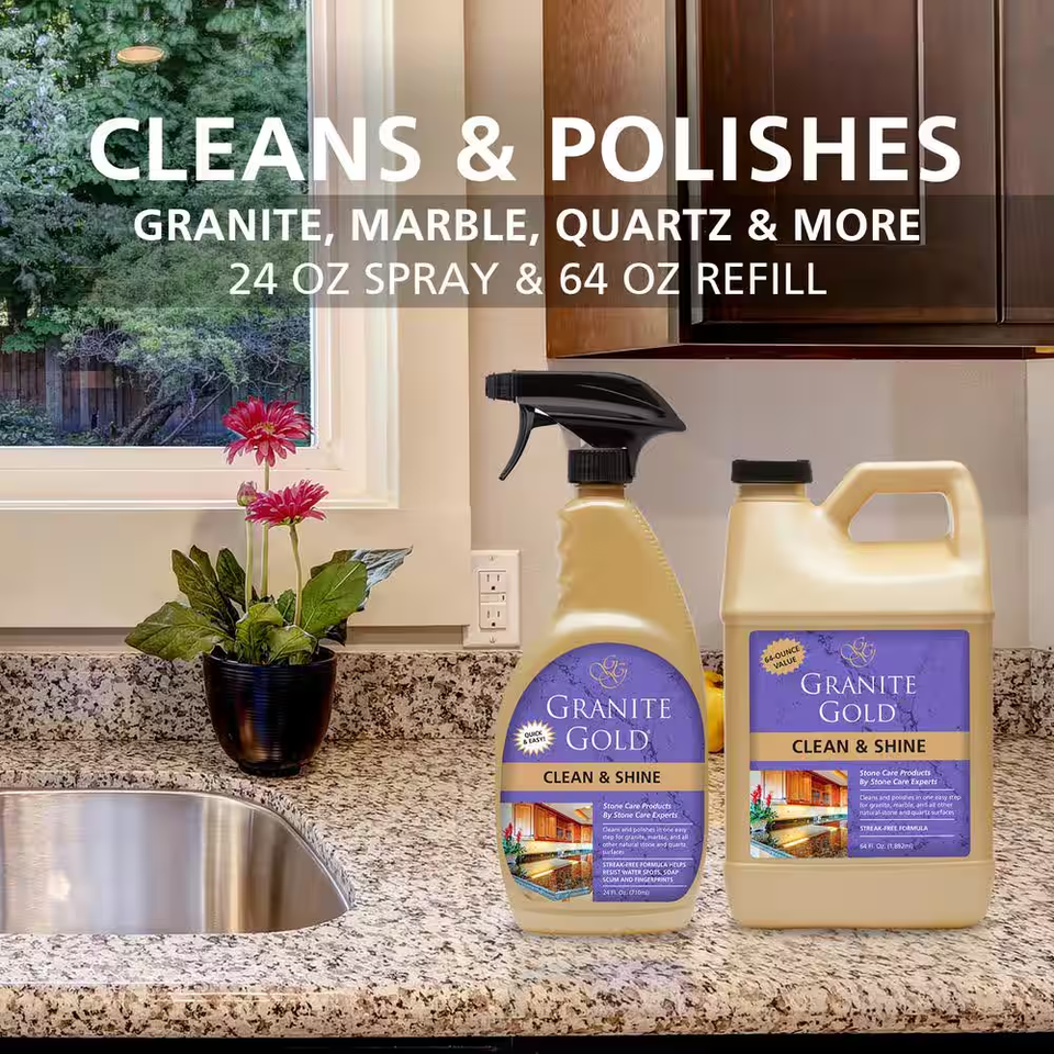 88 Oz. Clean and Shine Spray Countertop Cleaner and Polish Value Pack ...