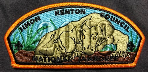 SIMON KENTON COUNCIL BSA TECUMSEH OA 65 2013 JAMBOREE MONITOR LIZARD 3 ...