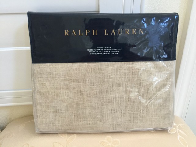 2 Ralph Lauren Mulholland Drive Bronson European Euro Pillow Shams Pair ...