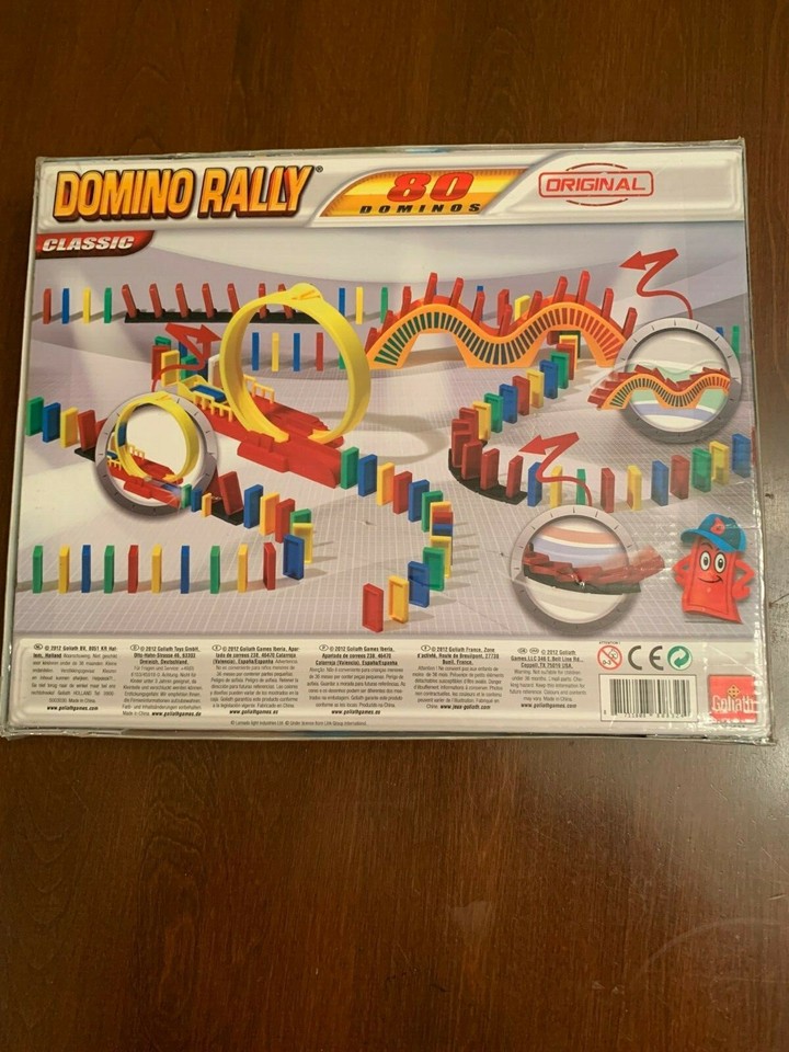 Domino Rally Racing Dominoes Classic Car Racing Theme Gift Goliath | eBay