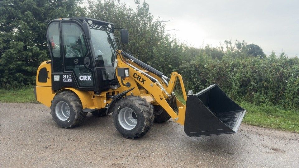 Ex Demo CRX 810 Loader , tractor / Telehandler, Kubota Engine, Like A ...