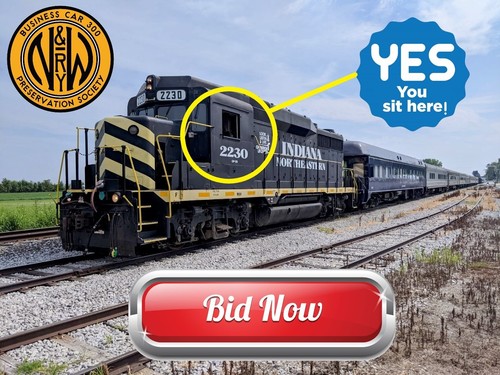 September 6th, 2025 VIP Trip Locomotive Cab Ride - NORTHBOUND TRIP | eBay