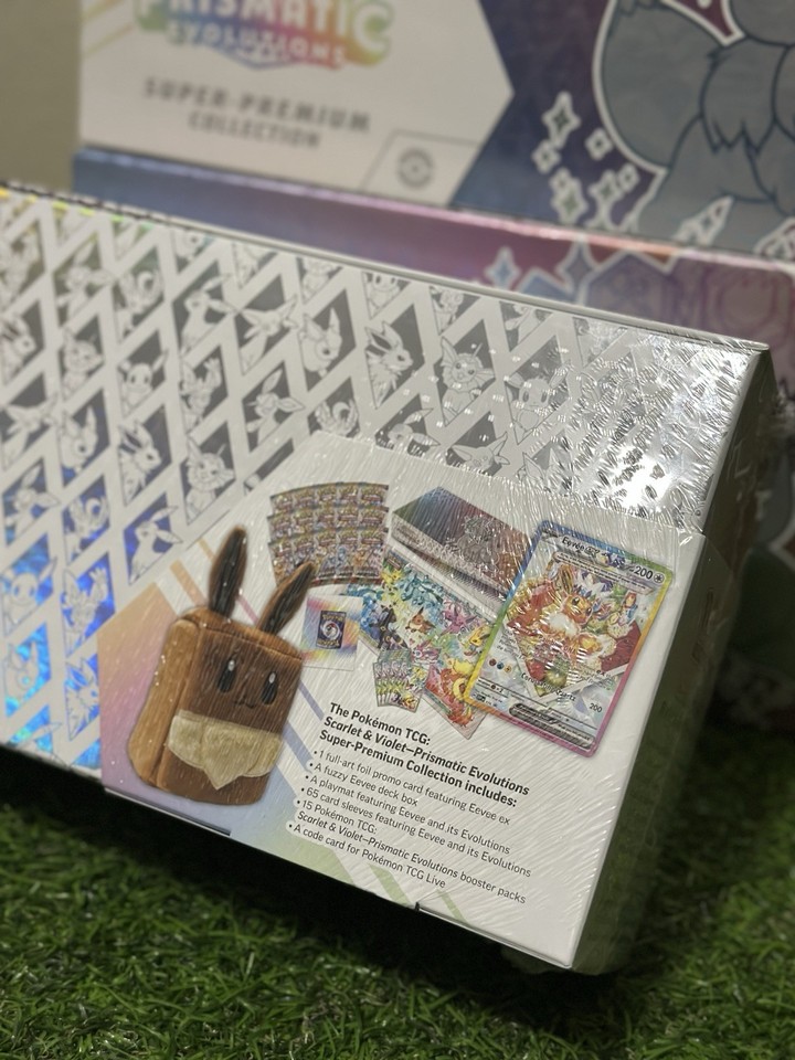 Pokemon TCG Prismatic Evolutions Super Premium Collection Sealed - SPC ...