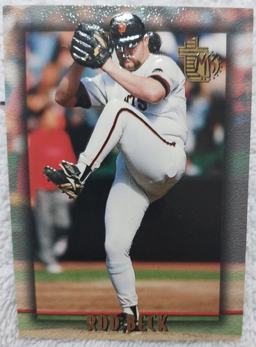 1995 Topps Embossed Golden Idols Rod Beck #138 - Raised Image | eBay