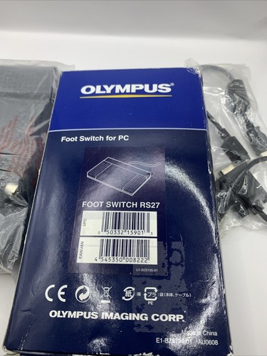 Olympus Foot Switch for PC RS27 Peddle Cable Computer NEW in Box ...