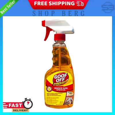 Goof Off 16 oz. Adhesive Gunk Remover, Trigger Spray Bottle | eBay