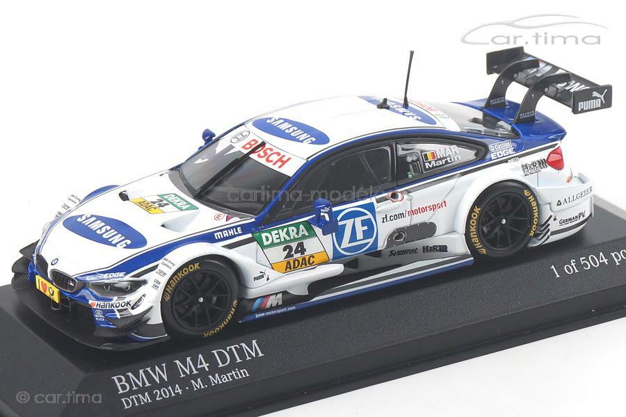 BMW M4 DTM (F82) DTM 2014 Maxime Martin Minichamps 1:43 410142424 ...