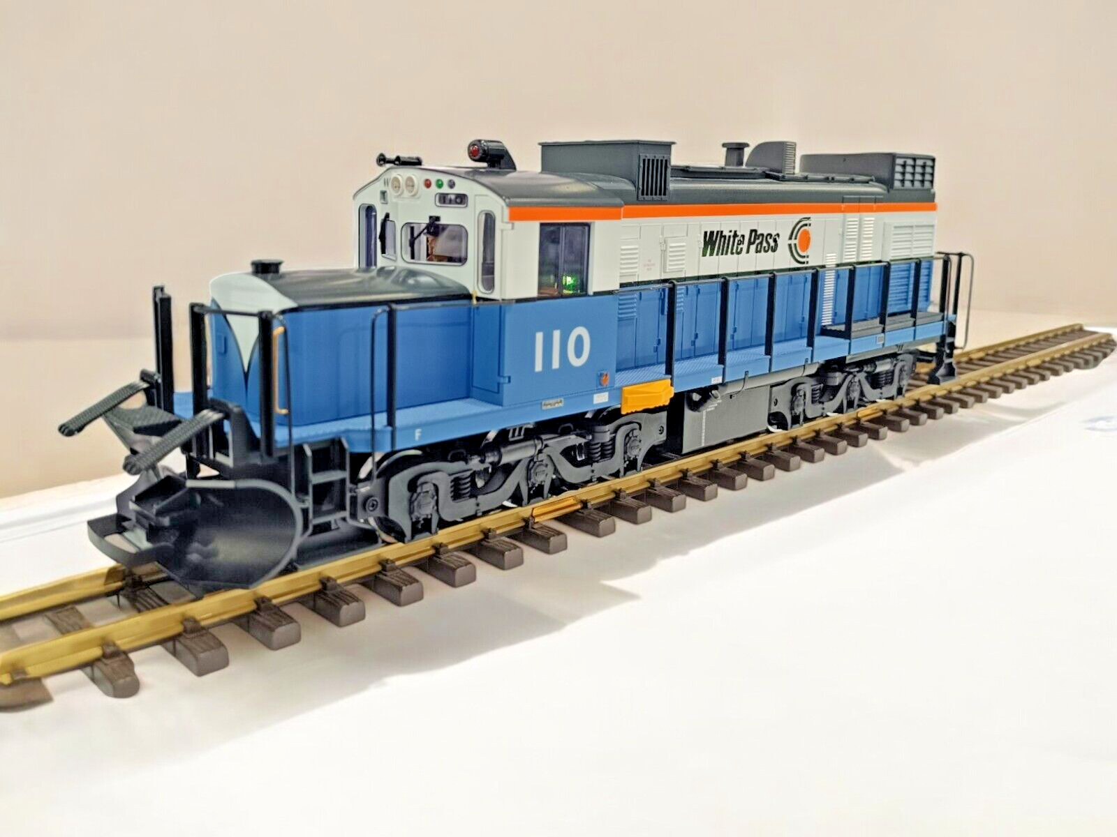 LGB 2055 White Pass Diesel Locomotive - Blue for sale online | eBay