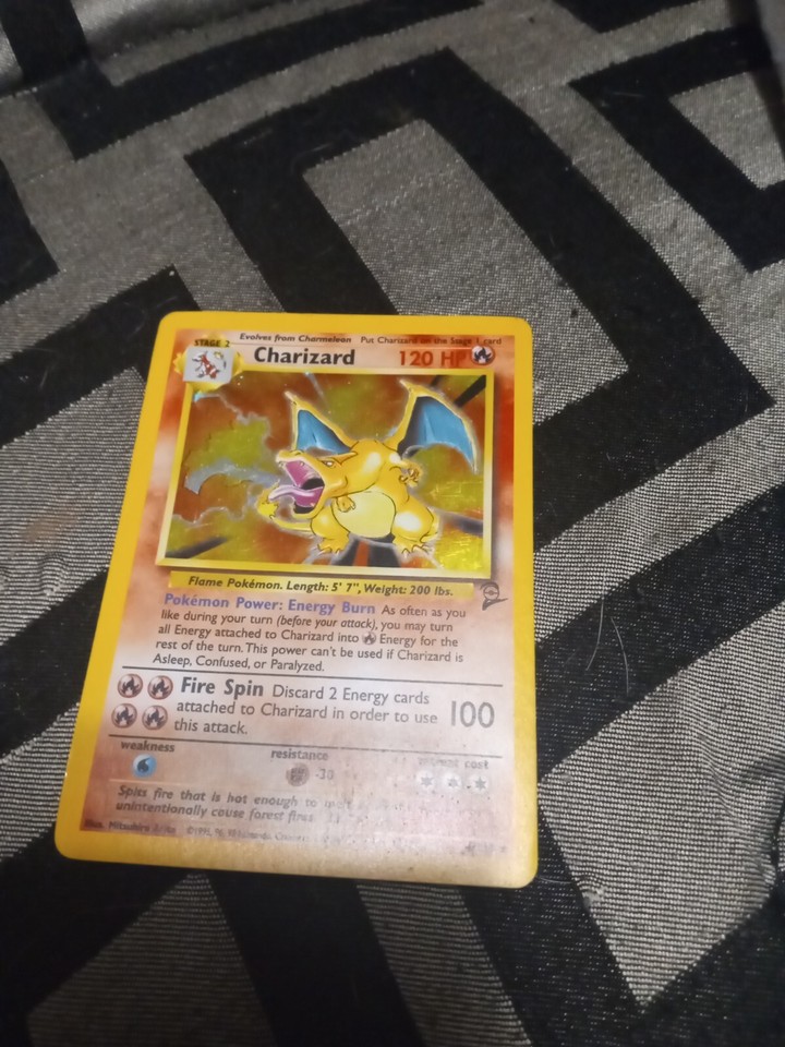 Pokémon TCG Charizard Base Set 4/102 Holo Unlimited Holo Rare | eBay