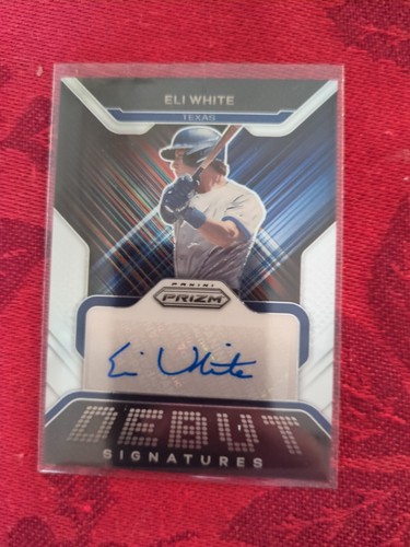 2022 Panini Prizm Debut Signatures Eli White #DS-EW Auto | eBay