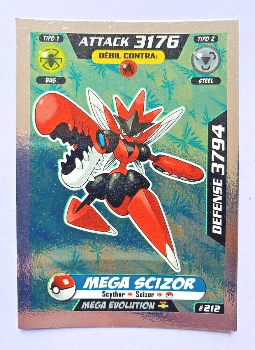 Pokemon Scizor Mega Evolution