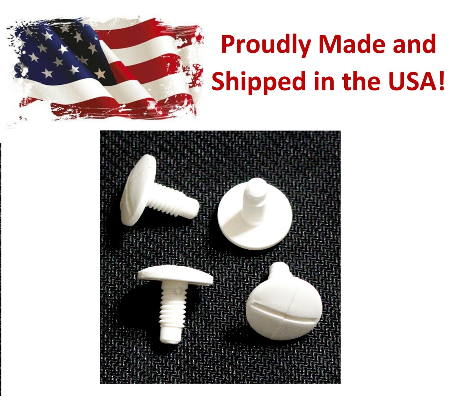 Polaris Wheel Screw 180/280 Pool Cleaner Parts C-55 C55 - 4 Pk | eBay