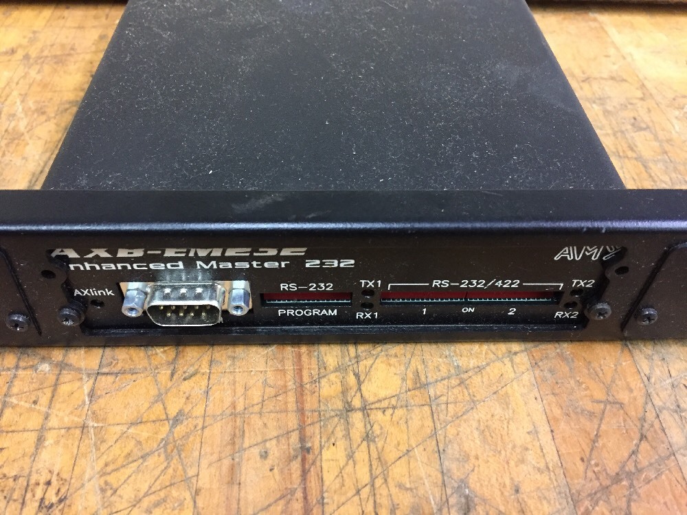 AMX AXB-EM232 Enhanced Master/RS-232 Controller & Rack Mount Adapter | eBay