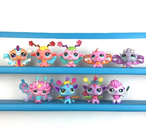 Authentic 9 Littlest Pet Shop Lot Fairy Fairies Dragon / LPS Set | eBay
