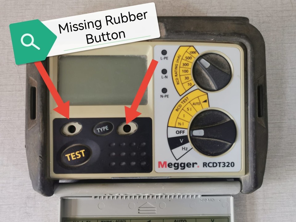 Megger RCDT320 RCD Tester - Without Any Accessories Included | eBay
