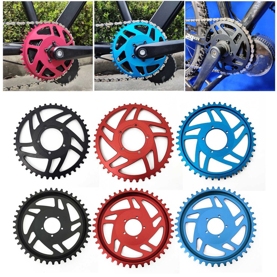 Fit FOR BAFANG 42T Chain Ring Offset Correction BBSHD Electric Bike | eBay