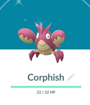 Pokemon Go Corphish Shiny | eBay UK