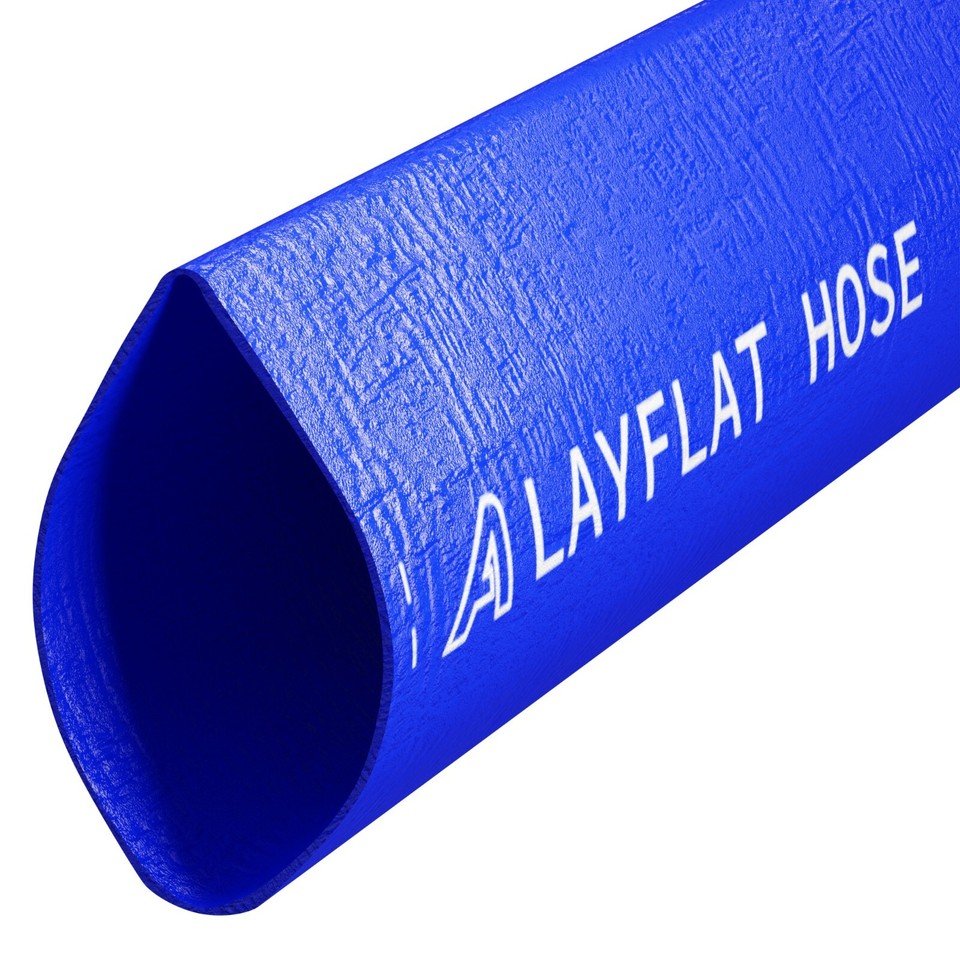 PVC Layflat Hose Pipes Water Delivery Discharge Irrigation Lay Flat 4 ...