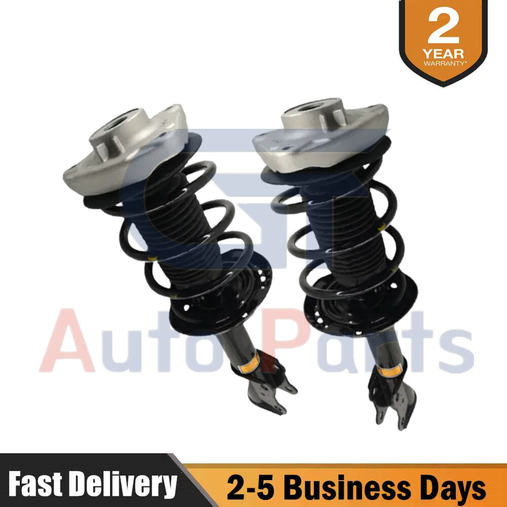 Pair Front Shock Absorber Struts Assys Fit Mercedes C117 W156 W176 ...