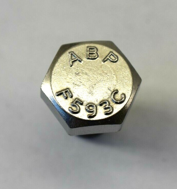 Lot Of 750 ABP F593C Hex Bolt Thread Stainless With Washers 5/16"-18 x ...