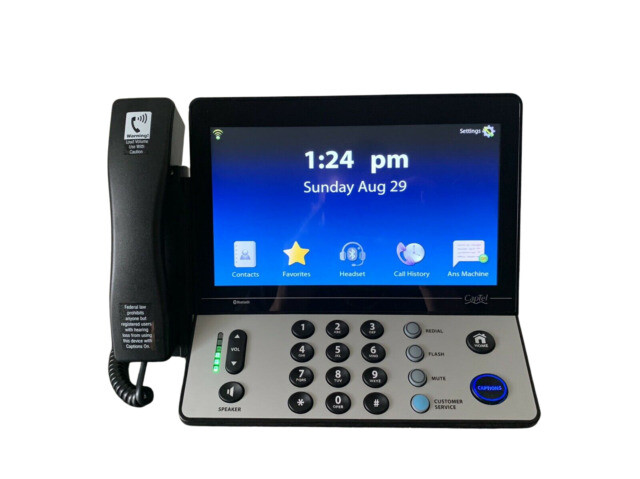 CapTel 2400IBT Ultratec Captioned Hearing Impaired Touch Screen ...