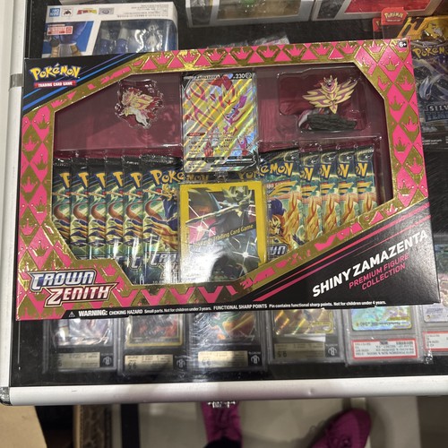 Pokemon TCG: Crown Zenith Premium Figure Collection Shiny Zamazenta ...