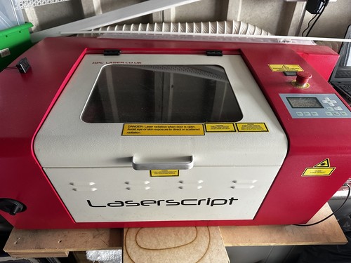 HPC LASER LS3040 60W CO2 DESKTOP LASER ENGRAVING & CUTTING MACHINE ...