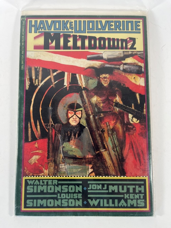 Havok & Wolverine: Meltdown #1-3 Marvel Epic Comics Walt & Louise ...