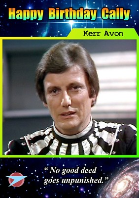 Kerr Avon Blake's 7 Seven Blakes Happy Birthday PERSONALISED Greeting ...
