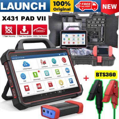 LAUNCH X431 VII HGV Truck / Car Full-System Pro Diagnostic Scanner ADAS ...
