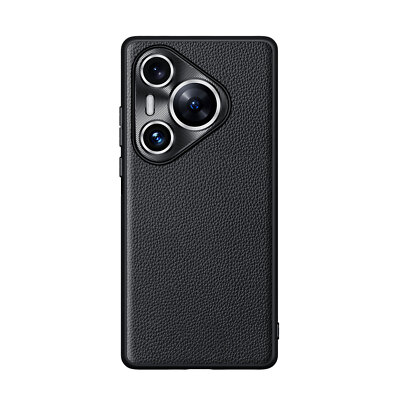 Genuine Cowhide Leather Skin Camera Lens Frame Case Cover For Huawei ...