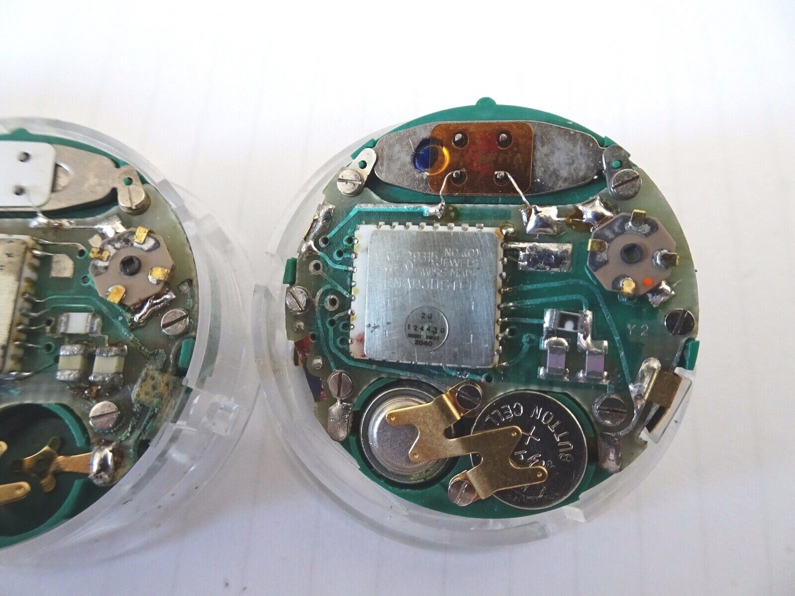 Konvolute 3 ESA 9315 watch movemen for Parts defekt (Z619) | eBay