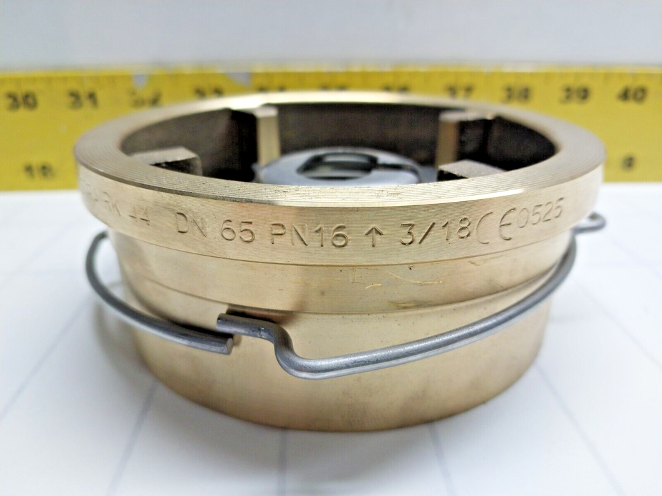 New Flowserve Gestra 2-1/2" Bronze Check Valve RK44 DN 65 | eBay