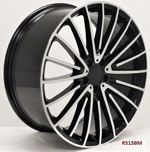 22'' wheels for Mercedes S580 4MATIC SEDAN 2021 & UP staggered(22x9/10. ...