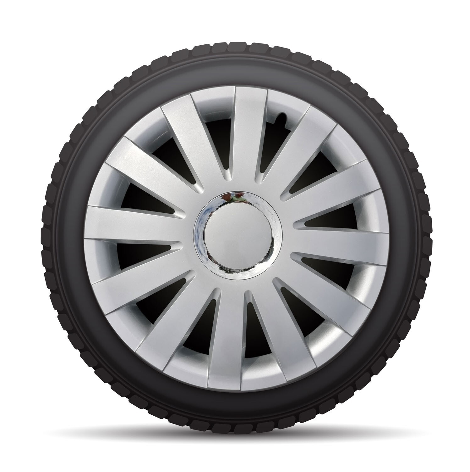 Set of 14" Wheel Trims, Wheel Covers to fit VW Golf, Polo,Lupo,Fox ...