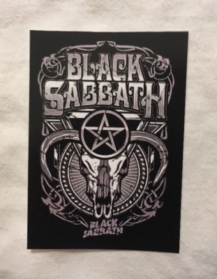Black Sabbath Sticker | eBay
