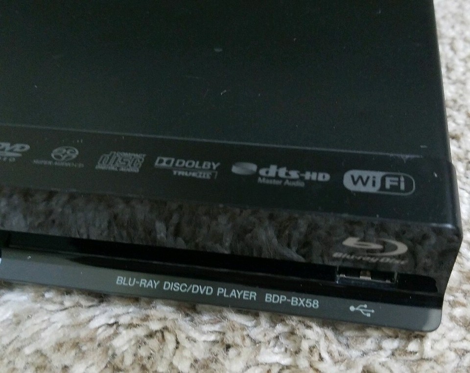 SONY MODEL BDP-X58 BLU-RAY 3D DISC DVD PLAYER HDMI NO REMOTE | eBay