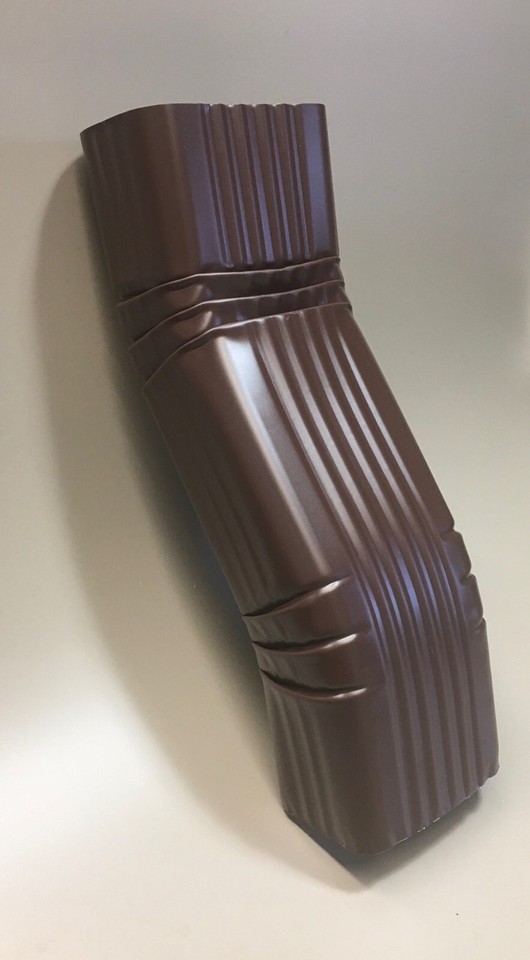 Downspout Leader Gutter OFFSET 3x4 Aluminum [Offset = 3"/A-Style] 10 ...