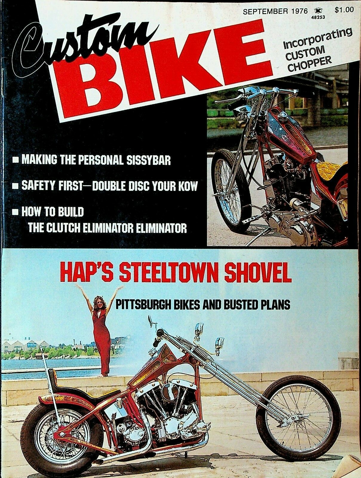 Custom Bike Magazine September 1976 Mordavia Mingo Creek Bike Show ...